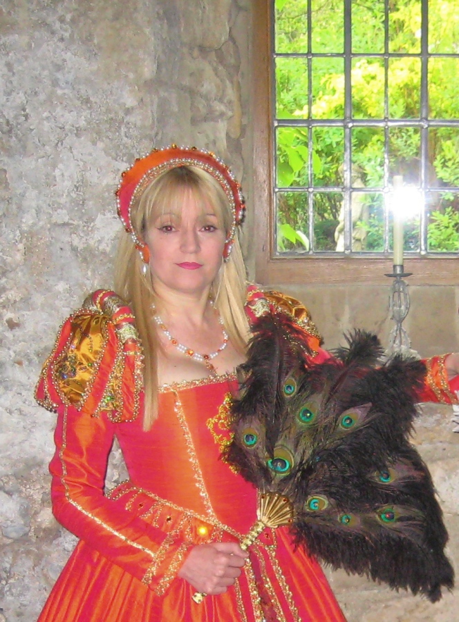 Firefly Silk Tudor Wedding Gown - Julia Renaissance Costumes